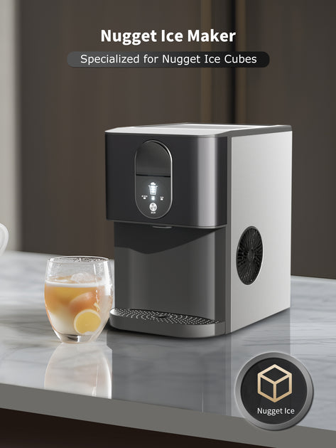 Northair 44lb Self-Dispensing Nugget Ice Maker Machine with Top Loadin ...
